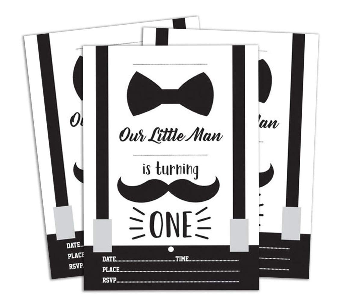 Manly Party Invitation Blank Templates