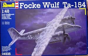 Revell 1/48 Focke Wulf Ta 154A-0 Moskito # 04535 : Amazon.co.uk: Toys ...