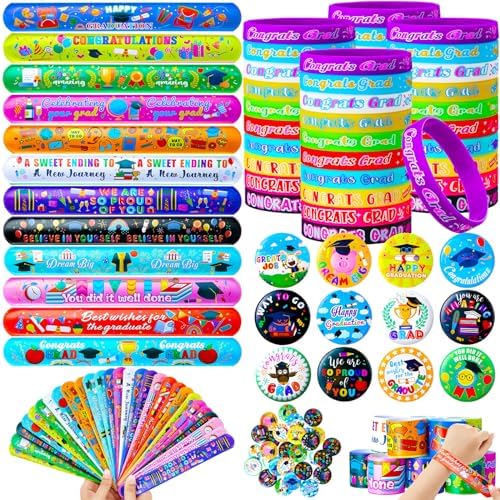 Amazon.com : Janlaugh 120 Pcs Pre K Graduation Gifts Decorations Class ...