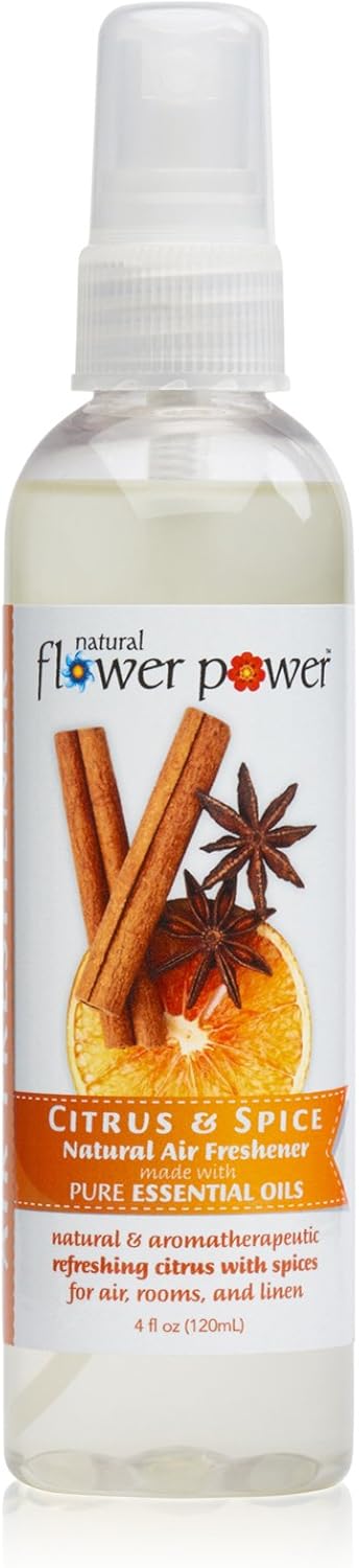 Amazon.com: Natural Flower Power Air Freshener, Scented with Pure ...