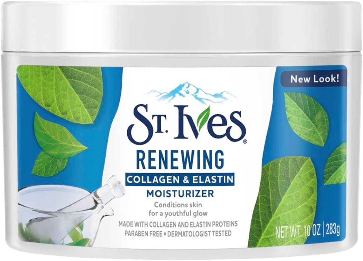 Amazon.com: St. Ives Face Moisturizer Cream, Collagen and Elastin ...