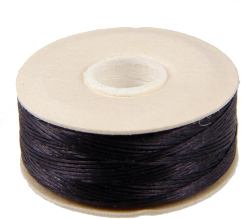 Amazon.com: NYMO Nylon Beading Thread Size B for Delica Beads "Black ...