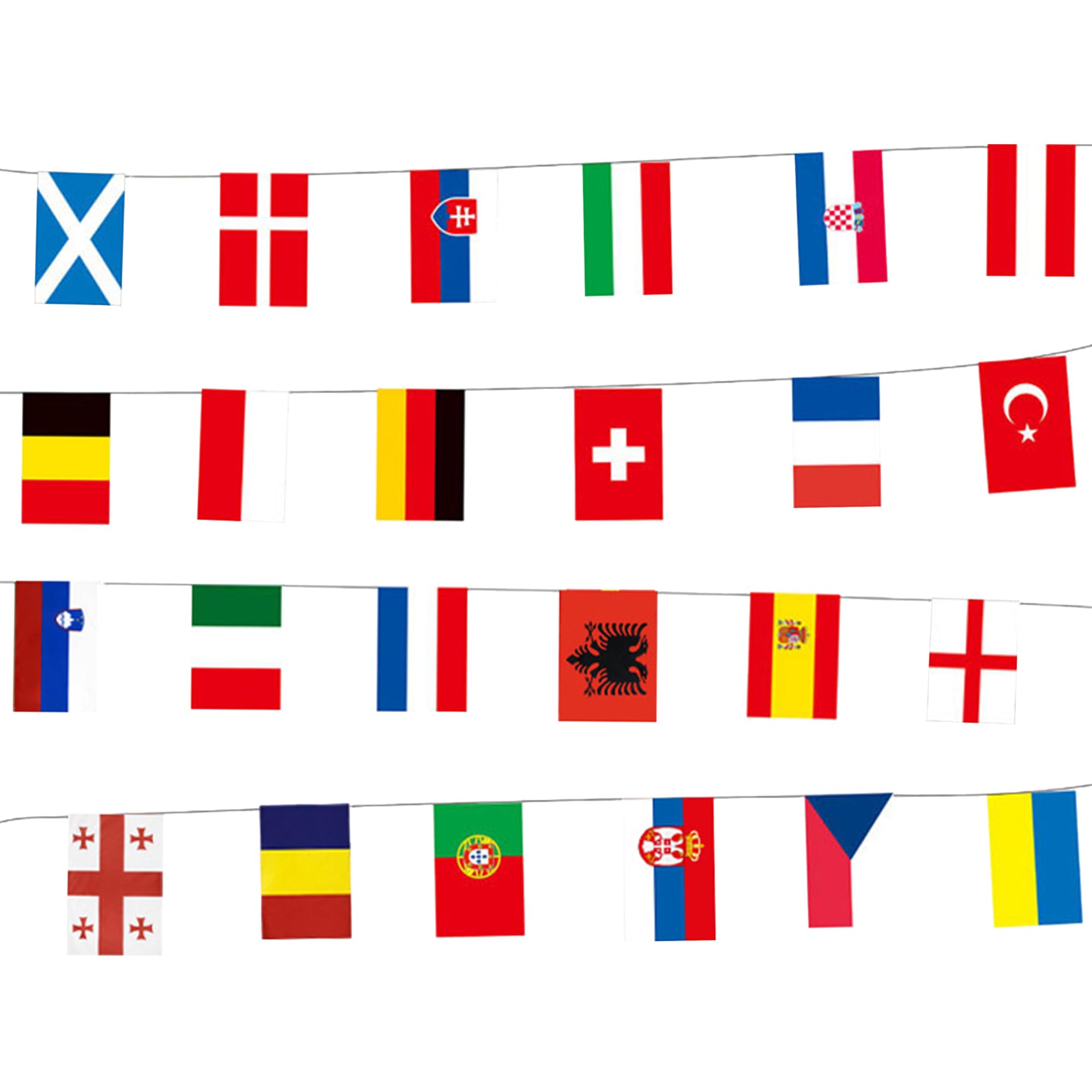 European Cup Flag Banner Euro 2024 Banner European Flags Europe ...