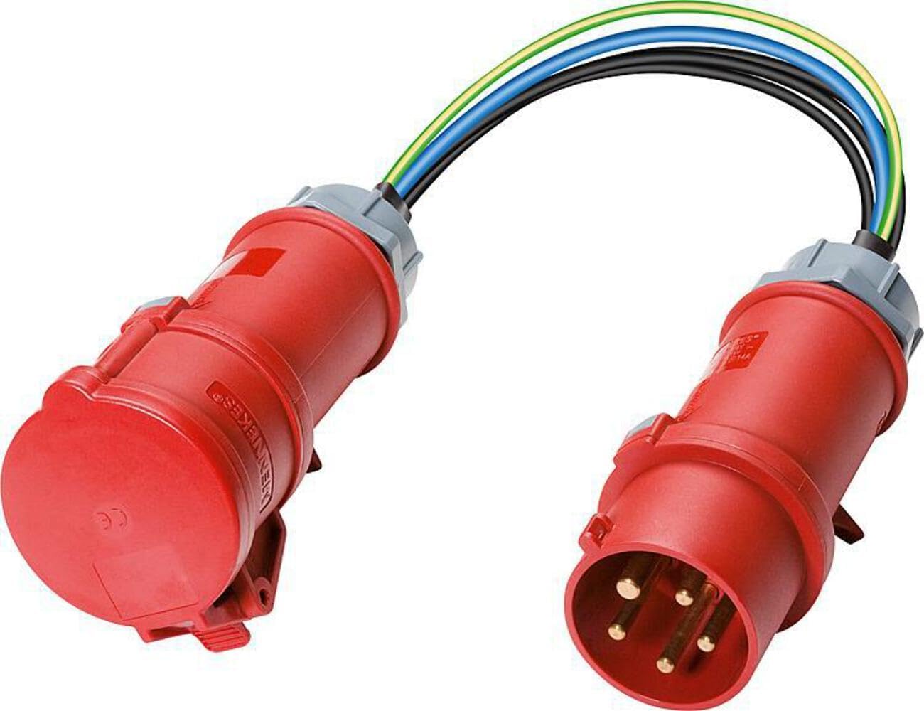 Benning 044127 CEE-CEE 16A 16A CEE Coupling to CEE Plug Pack of 1 ...