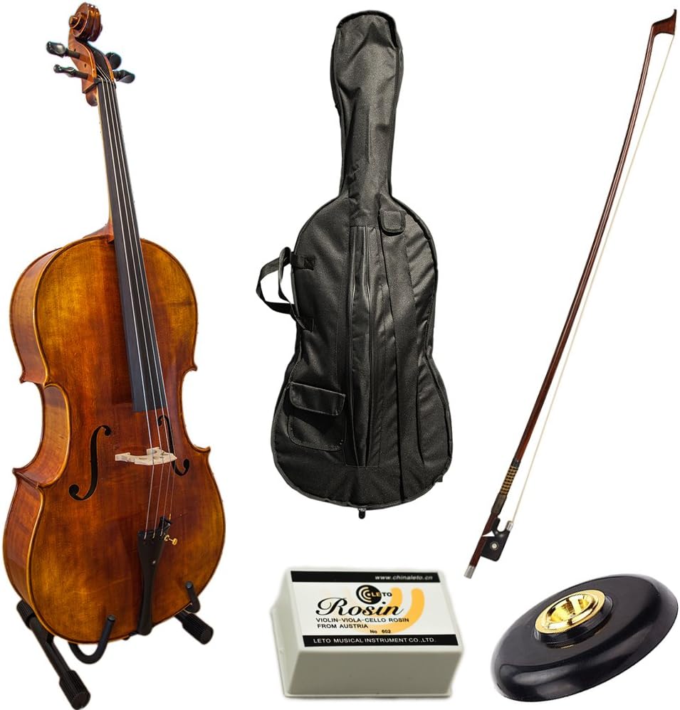 Amazon.com: Paititi, 4-String Acoustic Cello, 4/4" (PTTCE3005PE-44 ...