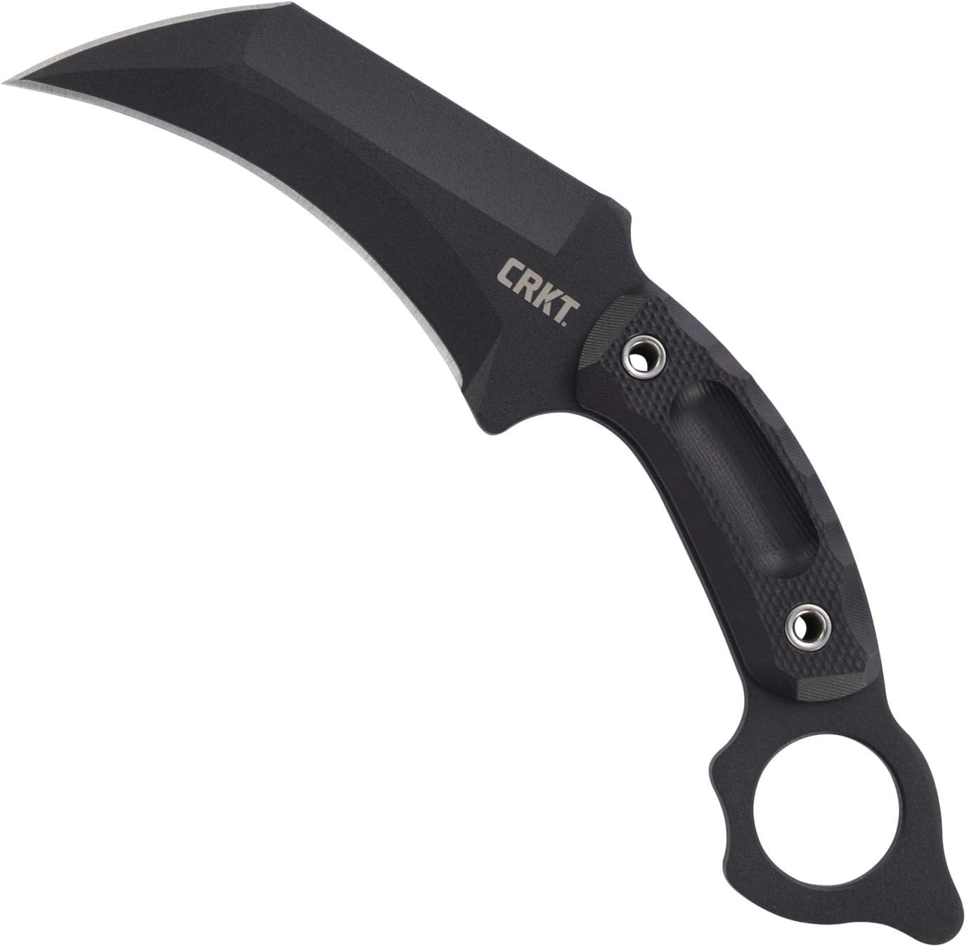 Amazon.com : Honshu Silver Karambit With Shoulder Harness Sheath - D2 ...