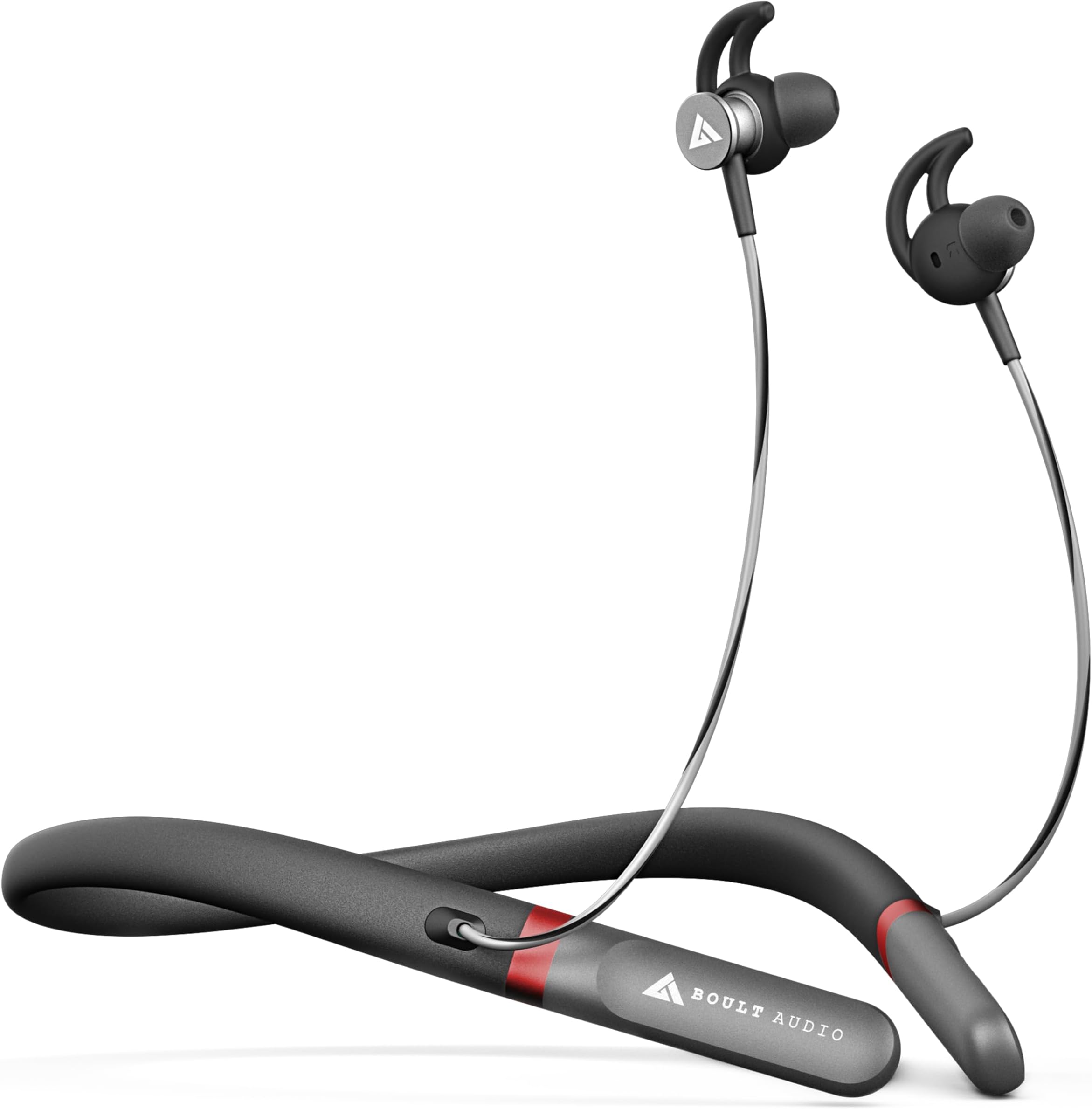 Boult Audio FCharge Bluetooth Earphones with 40H Playtime, Zen ENC Mic ...