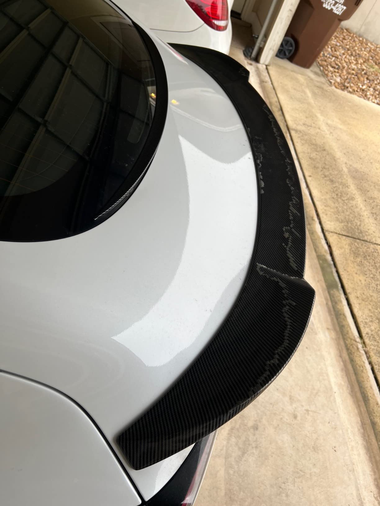 $22/mo - Finance Bomely Fit 2017-2023 Tesla Model 3 Spoiler Wing Sport ...