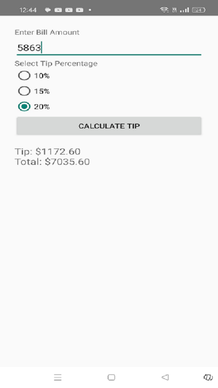 TIP CALCULATOR - Aplicativo na Amazon Appstore