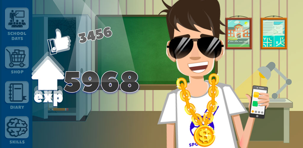 School Boys Student Simulator: High School Life | School Tycoon Pupil ...