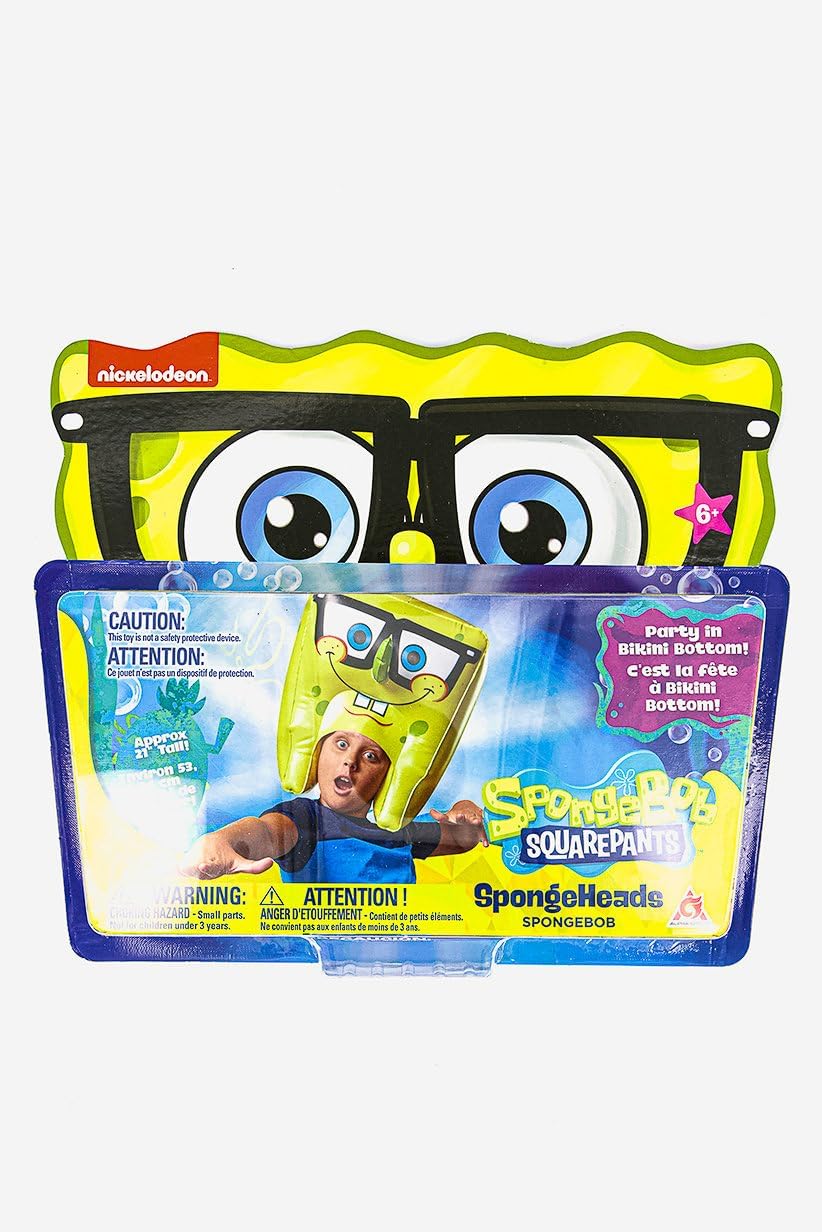 Amazon.com: Alpha Group Spongebob Squarepants, SpongeHeads, +20” Tall ...