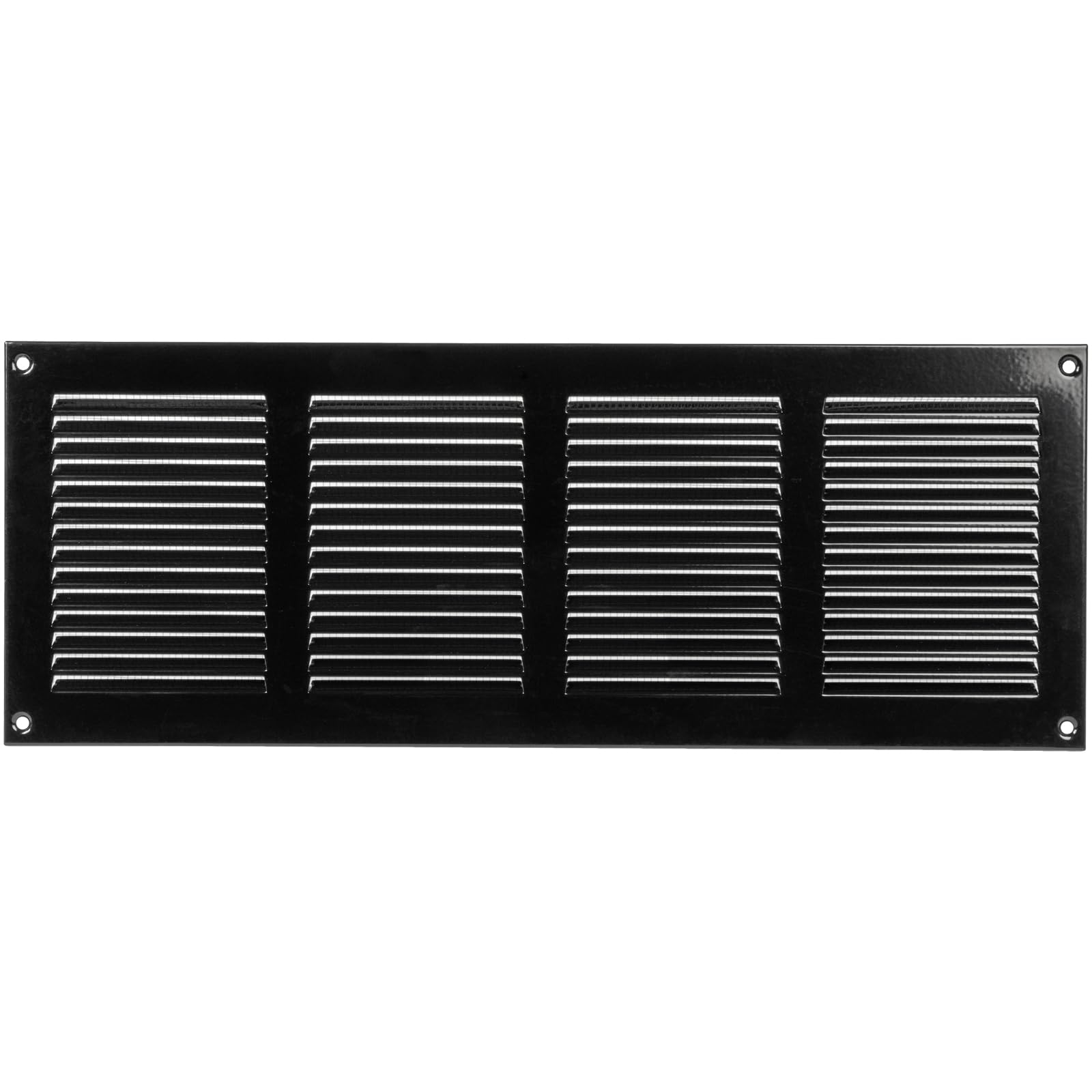 Vent Systems 16" x 6" Inch (Overall Dimensions) - Black - Air Vent ...