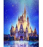 Amazon.com: Diamond Art Kits for Castle DIY 5D Diamond Painting Kits ...