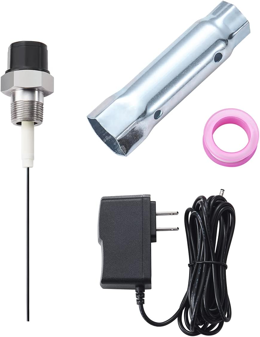 Upgraded Powered Anode Rod for Water Heater Tank, Eliminates Rotten Egg ...