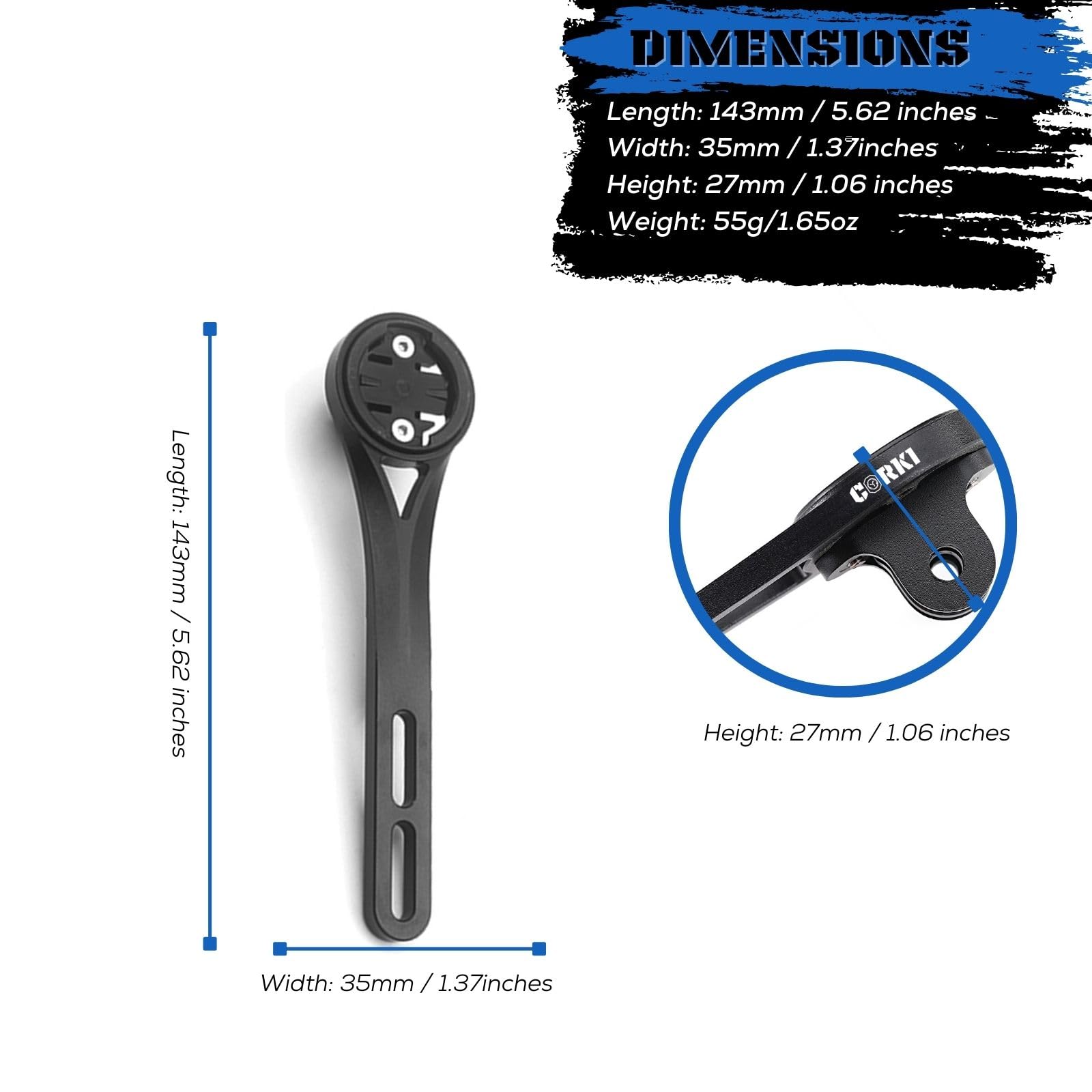 Snapklik.com : Corki Cycles Out Front Handlebar Mounted Cycle Computer ...