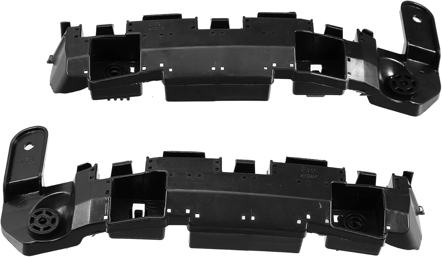 Amazon.com: X AUTOHAUX 1 Pair Left Right Side Car Front Bumper Mounting ...