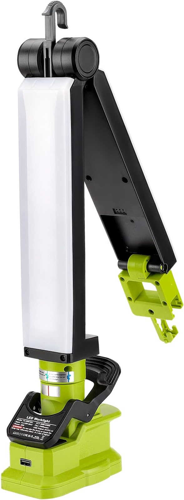 RYOBI 18V ONE+ LED Workbench Shop Light 18 Volt Flashlight, Green ...