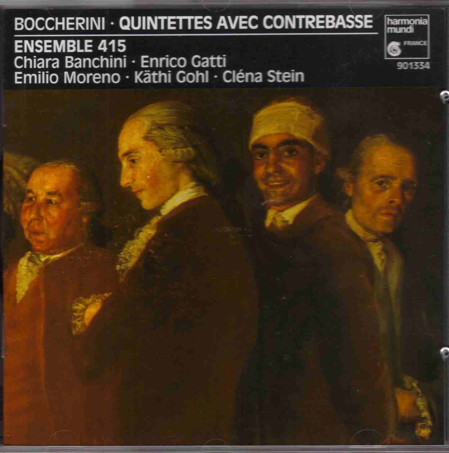 Quintets With Double-Bass: Boccherini, Banchini, Ensemble 415, Gatti: Amazon.es: CD y vinilos}