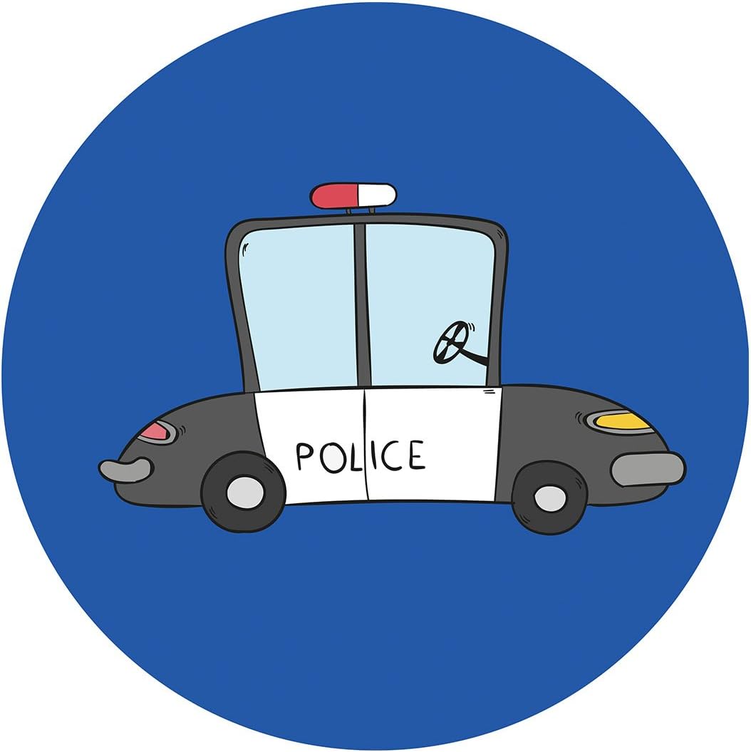 Amazon.com: MAGJUCHE Police Car Themed Stickers, Boy or Girl Birthday ...