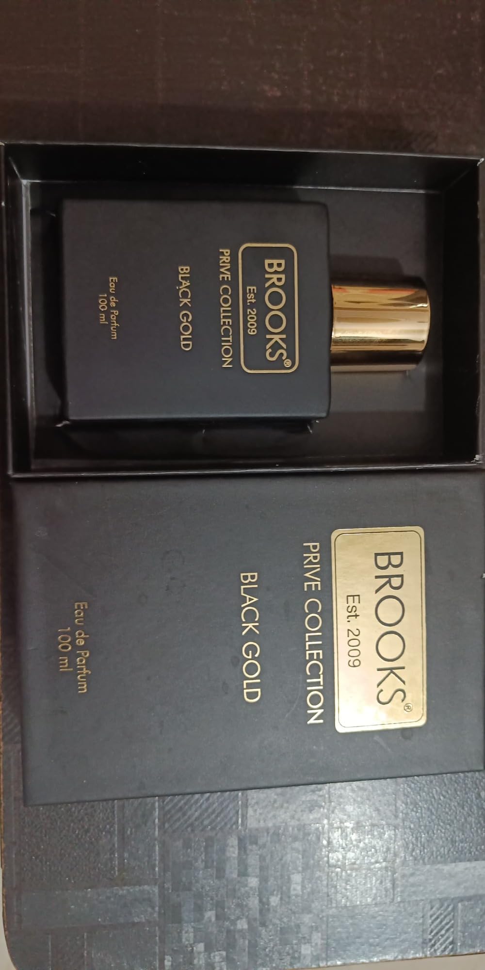 Buy Brooks 100 ML Black Gold Intense Unisex Perfume | Premium Strong ...