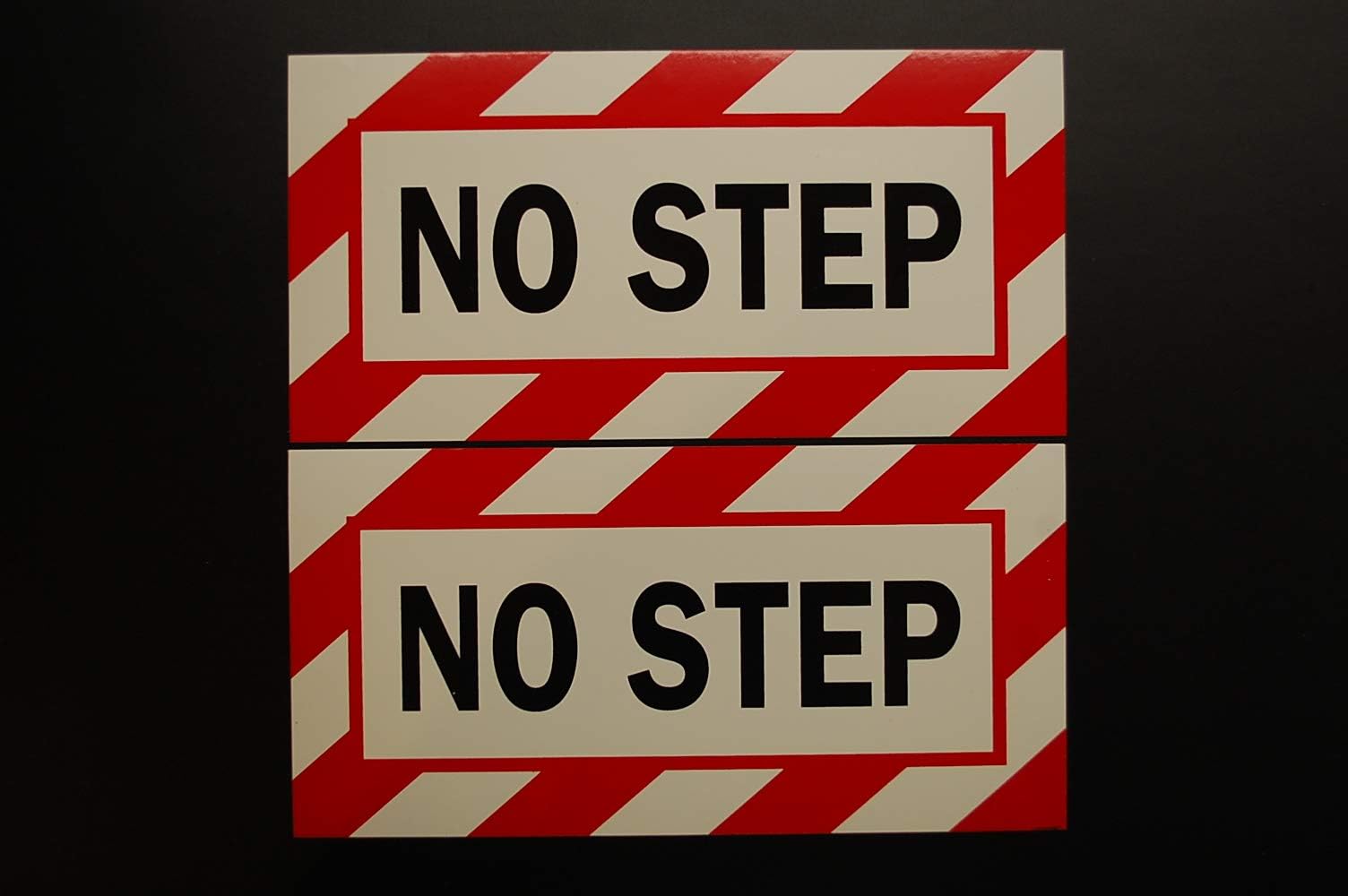 Amazon.com: Do Not Step On Vinyl Decal (10 Pack) (X10 PS80 ...