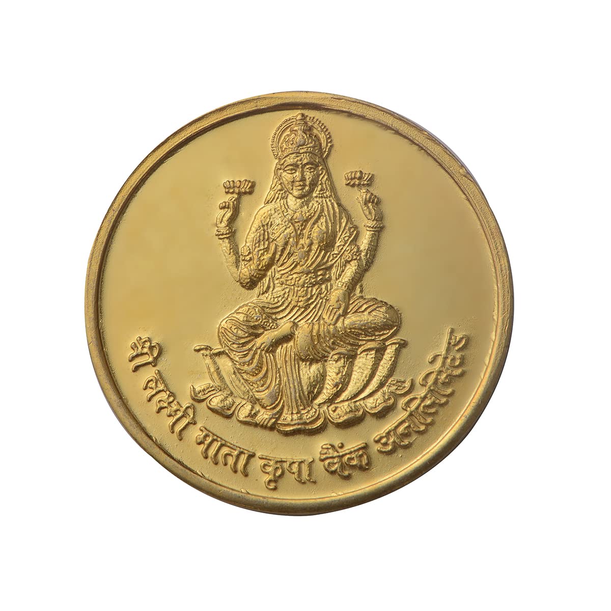 Pray Everydaylakshmi Mata Ji Gold Plated Coin Set Of 7 | Desertcart ...