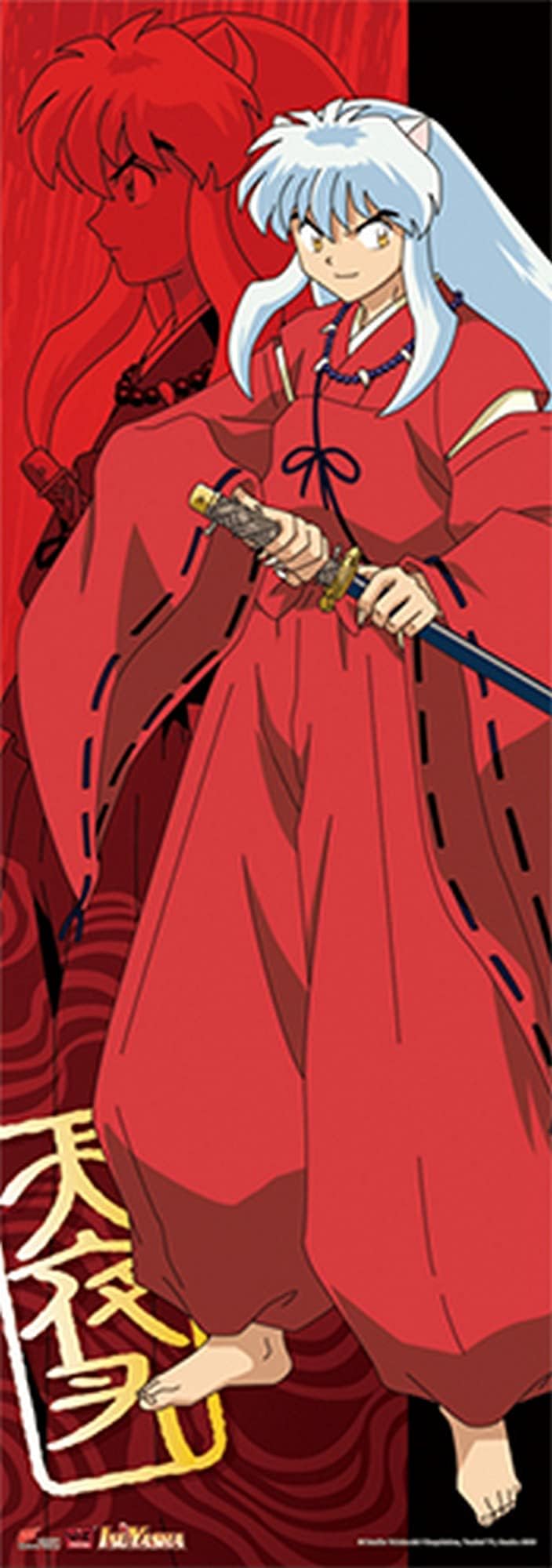 Amazon.com: Great Eastern Entertainment Inuyasha Human Size Wall Scroll ...