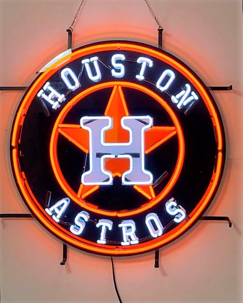 Desung 24"x24" Houston Sports Team Neon Sign Light Lamp HD Vivid ...
