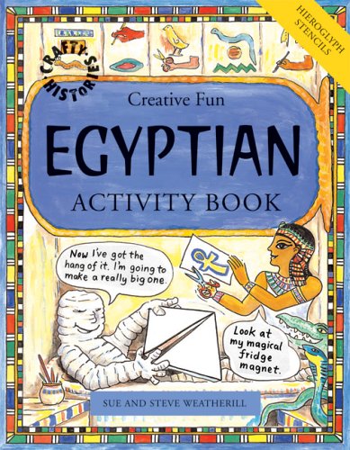 Egyptian Activity Book (Creative Fun Series): Weatherill, Sue ...