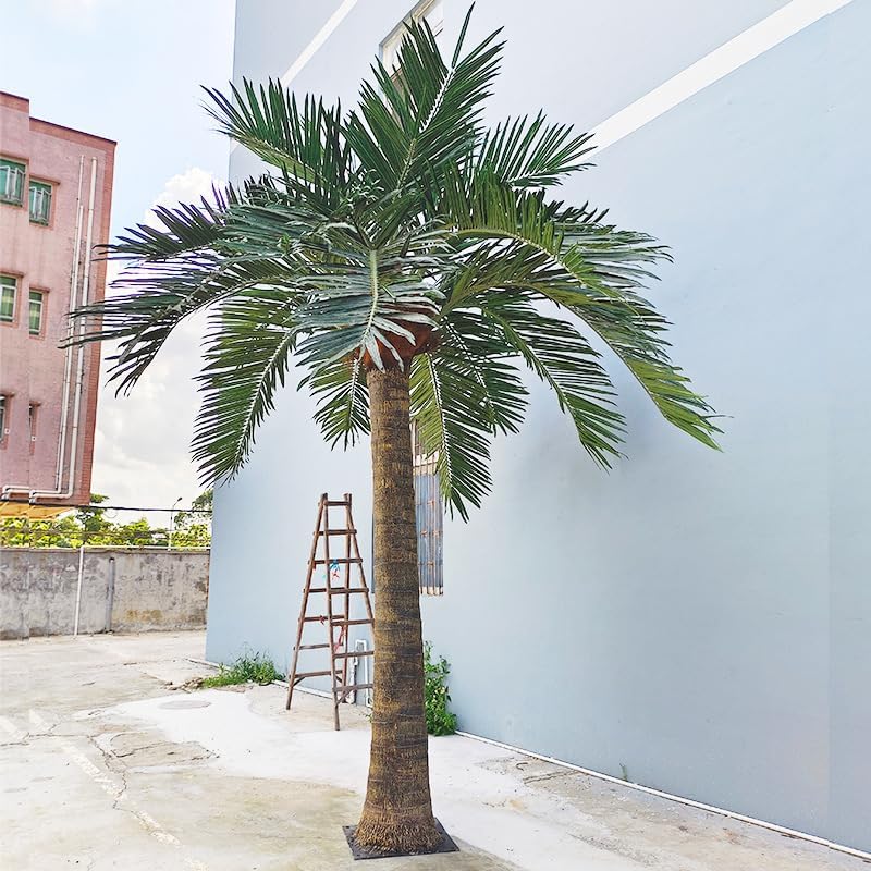 Amazon.com: TBJEN Artificial Coconut Tree Outdoor Large Artificial Tree ...