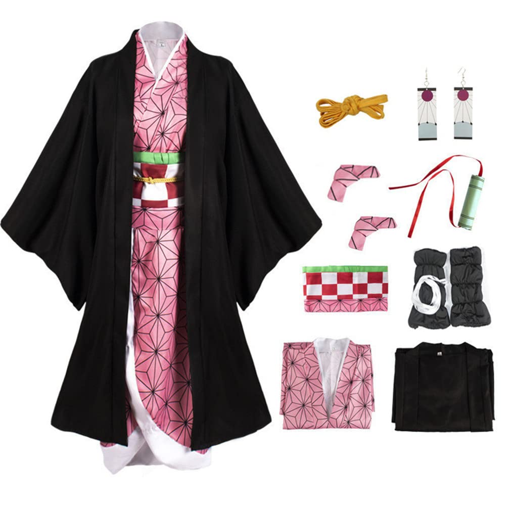 Toouyoordemon Tanjiro Cosplay Shinobu Giyuu Zenitsu Robe Kimono Cosplay ...