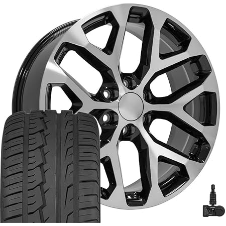 Amazon.com: OE Wheels LLC 22 inch Rims Fit pre-2019 Silverado Sierra pre-2021 Tahoe Suburban ...