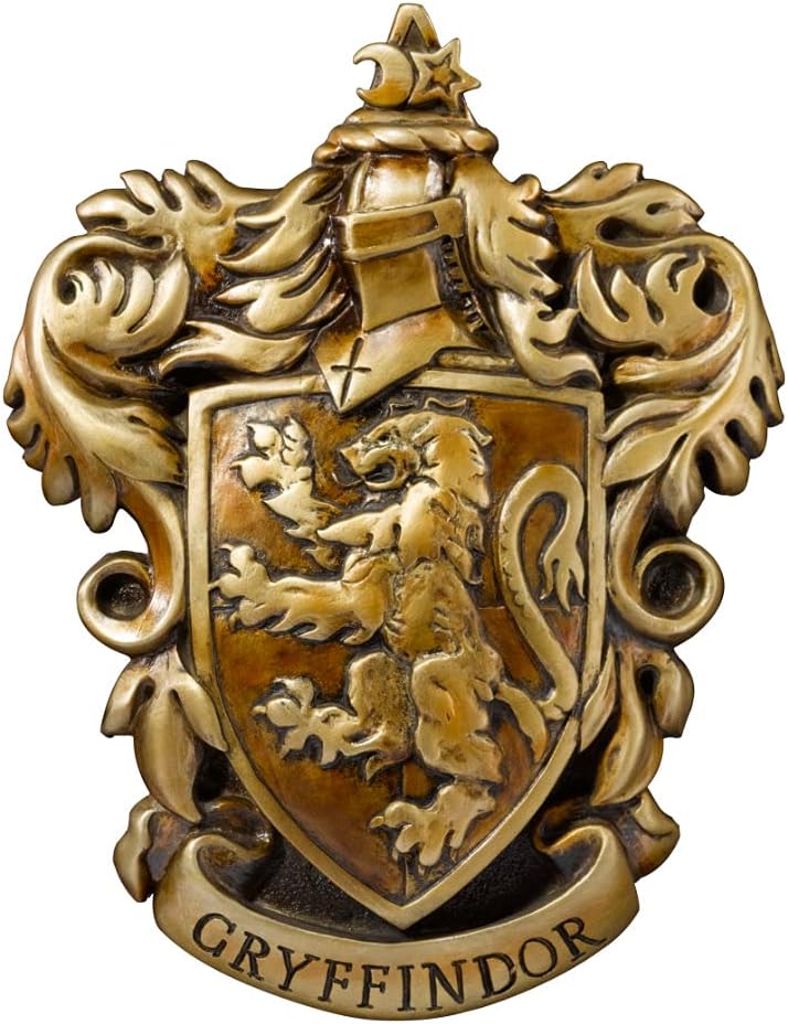 The Noble Collection Harry Potter Gryffindor Crest Wall Art - 11in ...