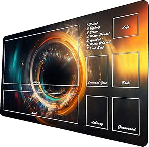 board game MTG Trading Card Game Mat - 60x35CM Starry Sky Playmat for ...
