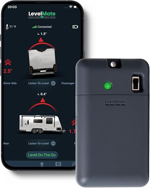 Amazon.com: LogicBlue Technology LevelMateMAX Wireless RV Leveling ...