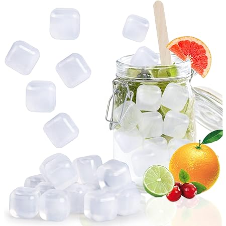 Amazon.com: Icy Cools Reusable Ice Cubes 45 Ice Cube(2"X 2" cubes ...