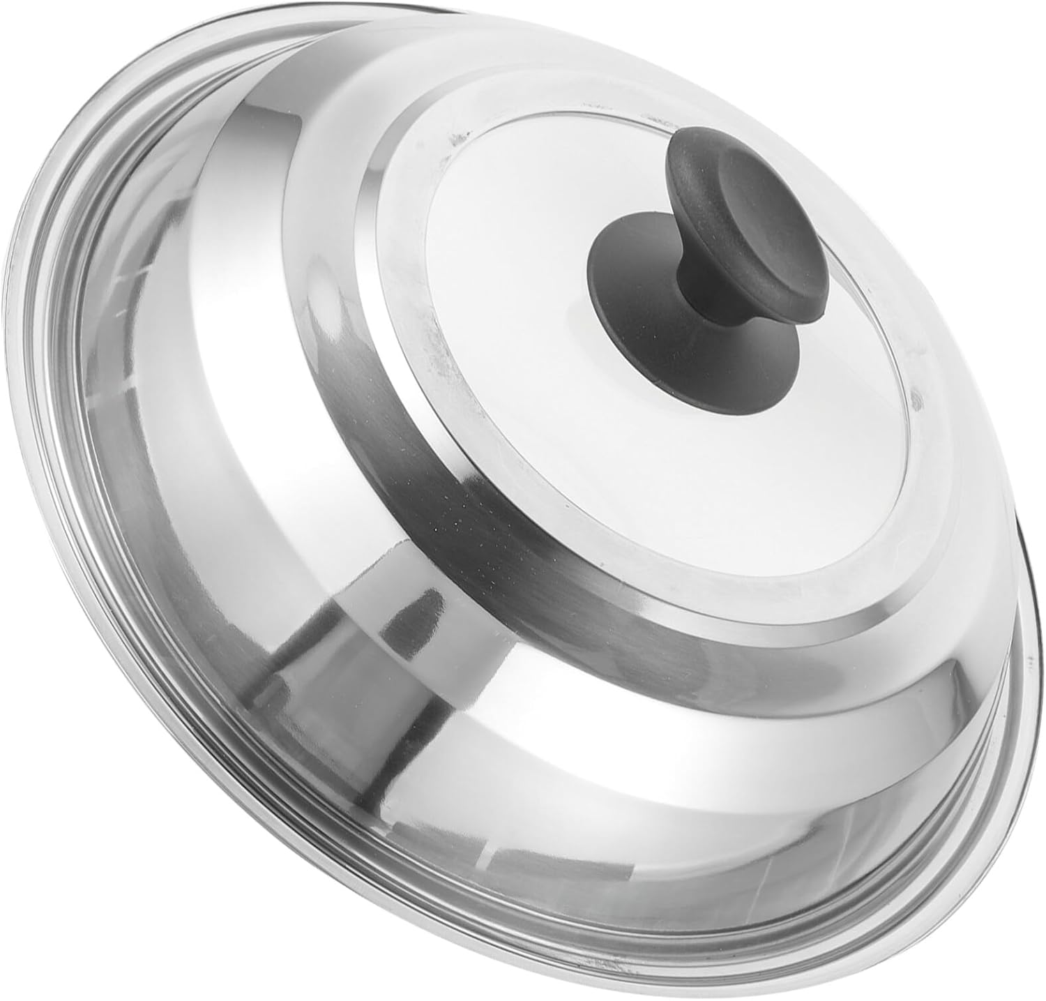 Amazon.com: STOBAZA Universal Lid - Pots Lid Cover Stainless Steel Lid ...