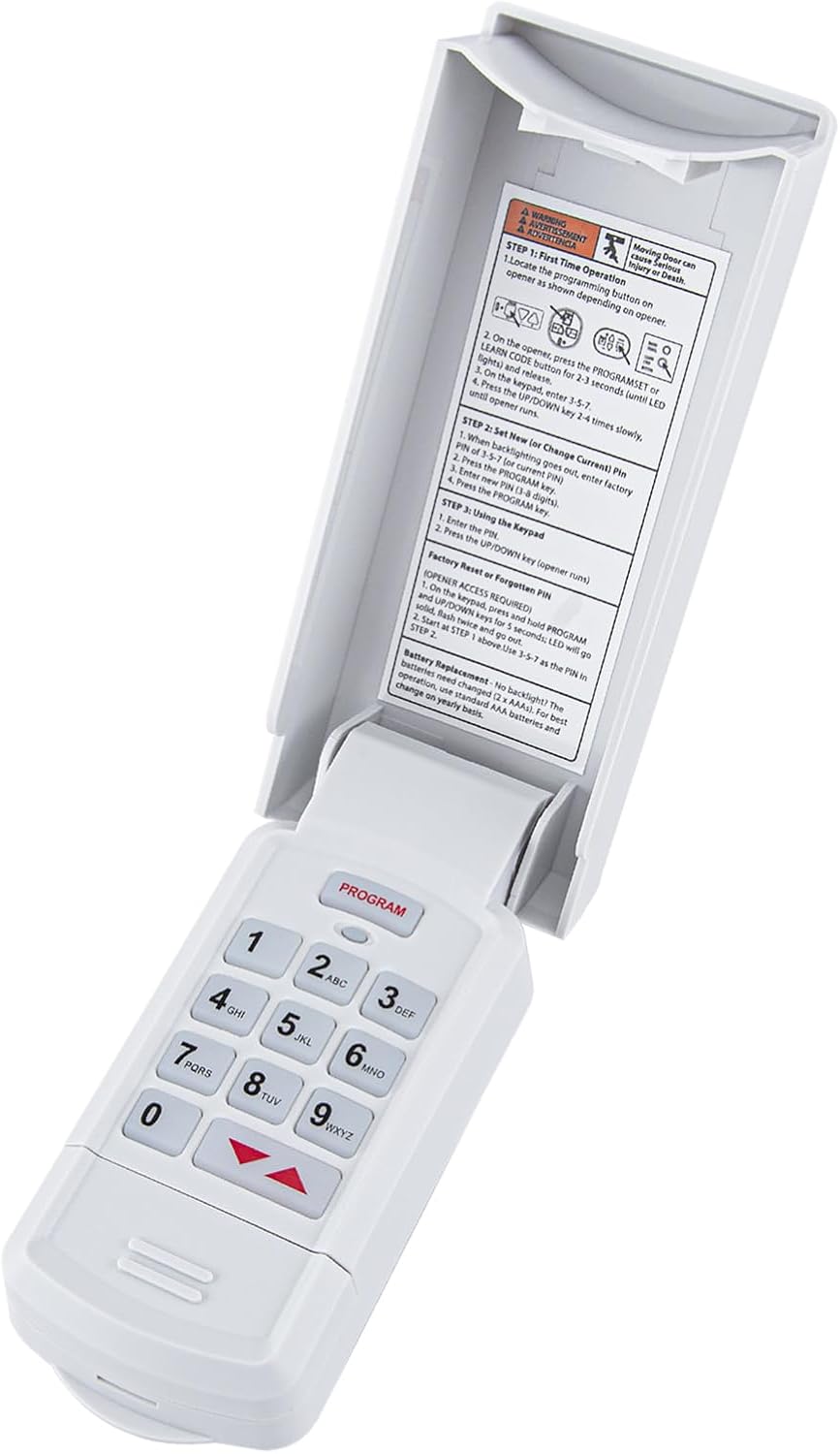 Amazon.com: 1 for Genie Garage Door Opener Keypad, Compatible with ...