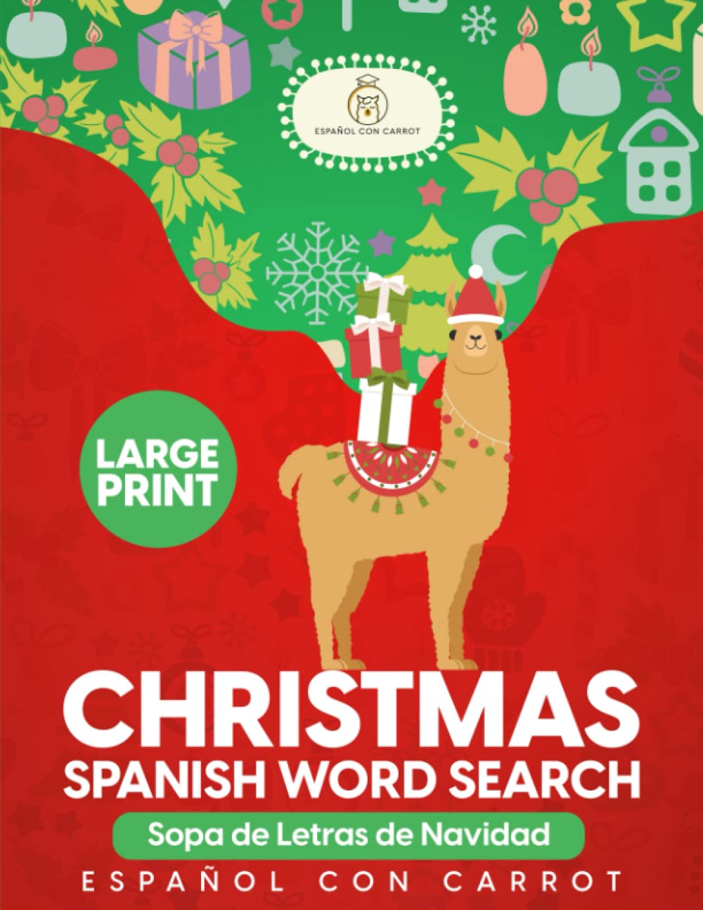 Spanish Christmas Word Search Printable Christmas Color By Sight Word