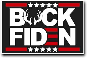 Amazon.com - Biznet-Buck Fiden Sticker Decal Bumper Sticker Waterproof ...