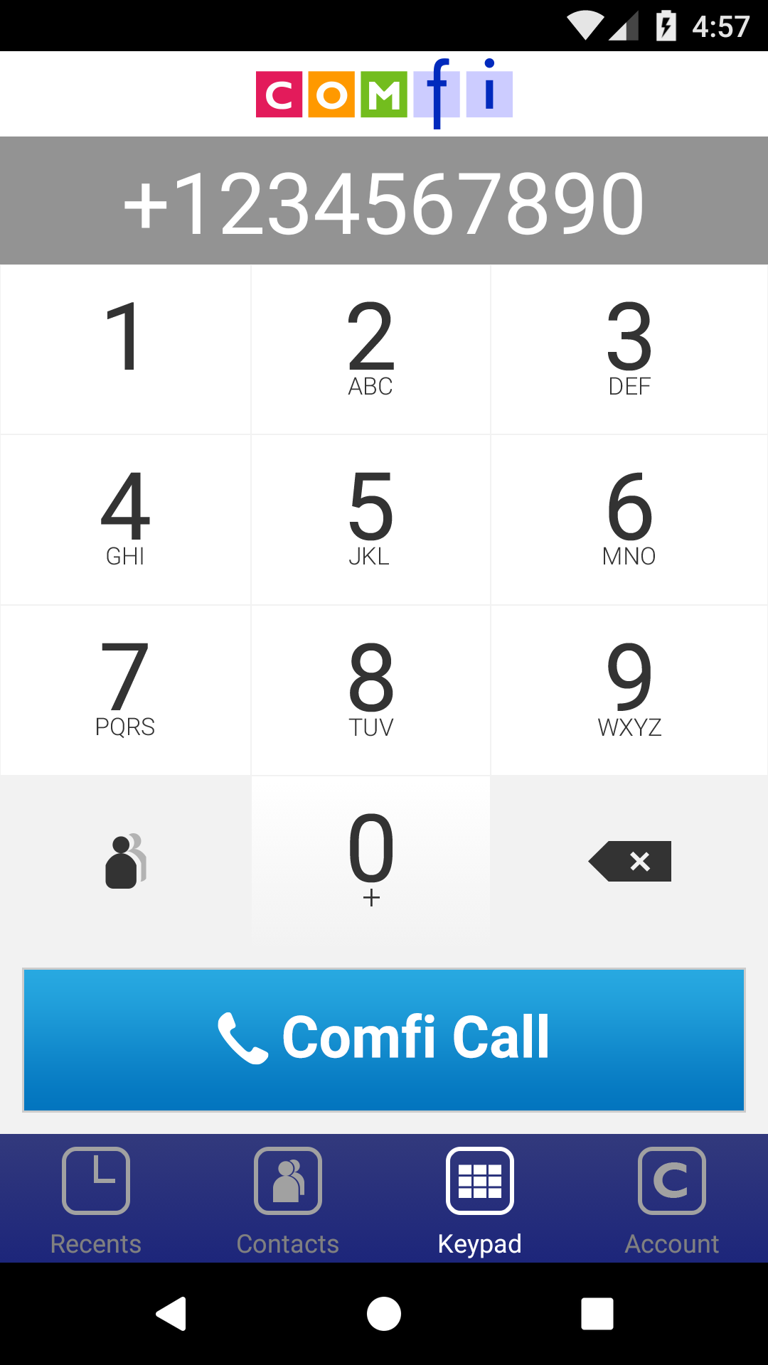 Comfi Call International - App on Amazon Appstore