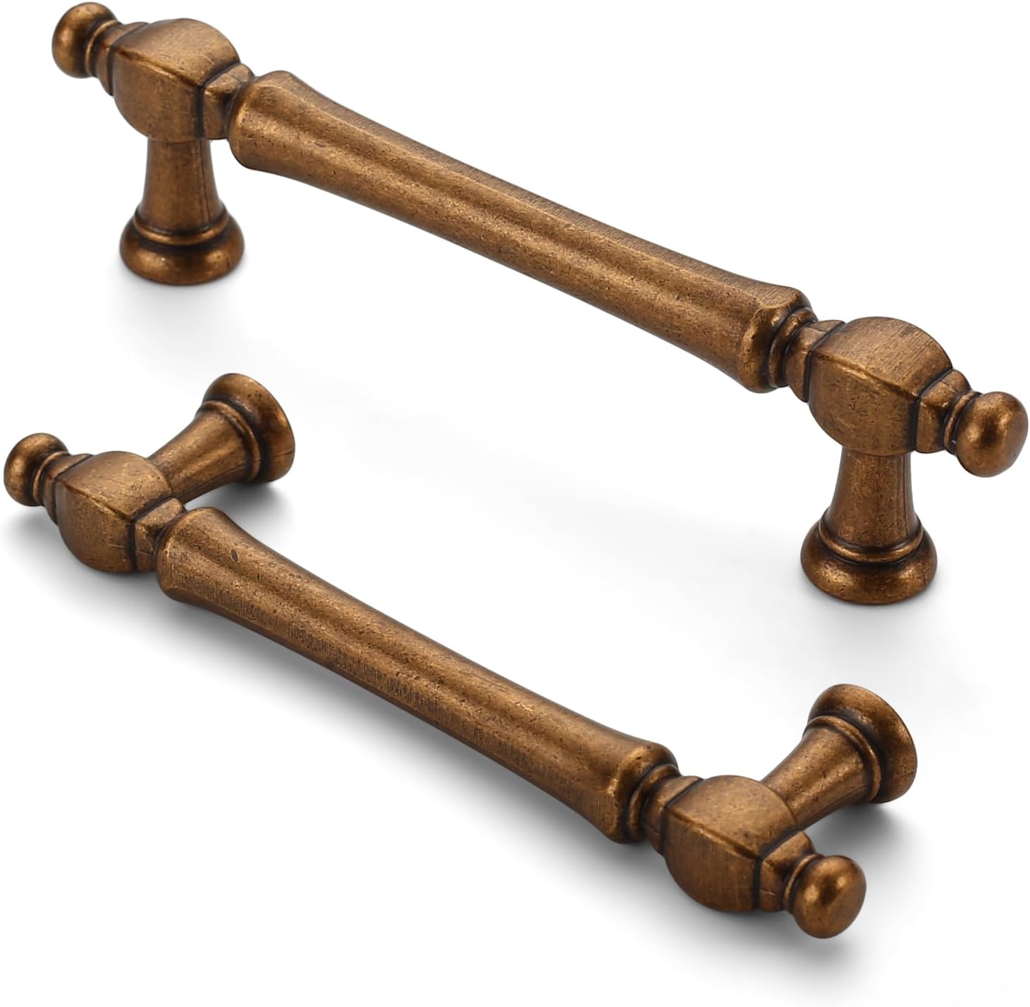 FURNIWARE Pack of 10 Vintage Cabinet Handles, 192mm(7.6 Inch) Hole ...