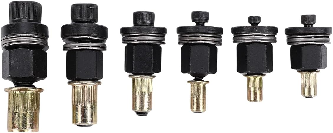 Amazon.com: Jectse 6Pcs Hand Rivet Nut Tool Mandrels, Manual Rivnut ...