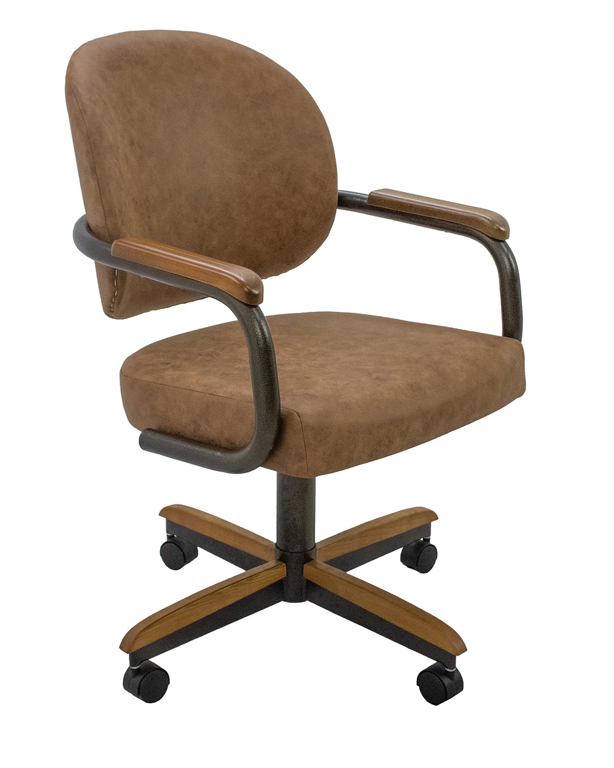 Amazon.com - Chromcraft Douglas Casual Dining Chairs Classic Swivel ...