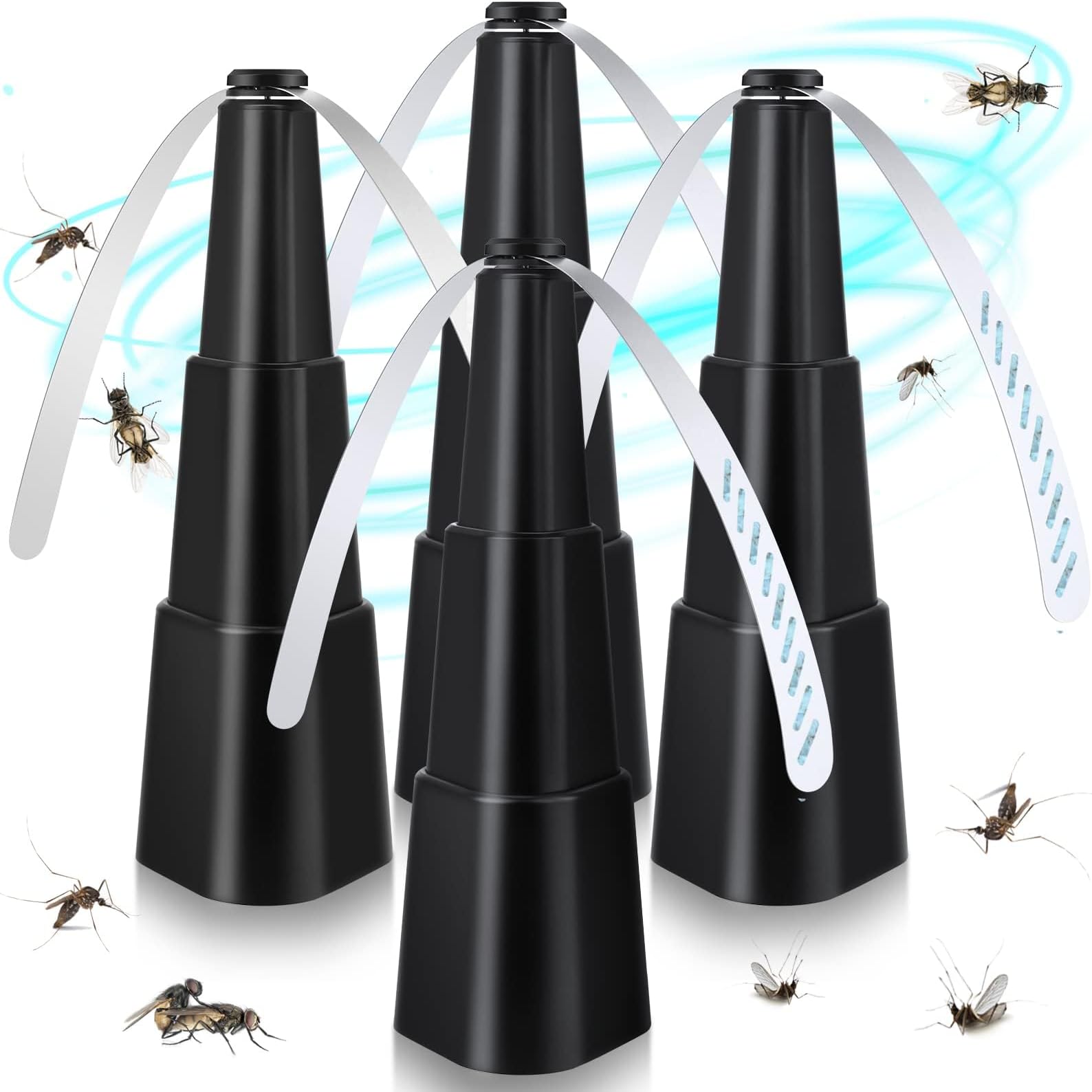 Amazon.com: Fly Away Ultra - 2 Pack Rechargeable Outdoor Fly Fans for ...