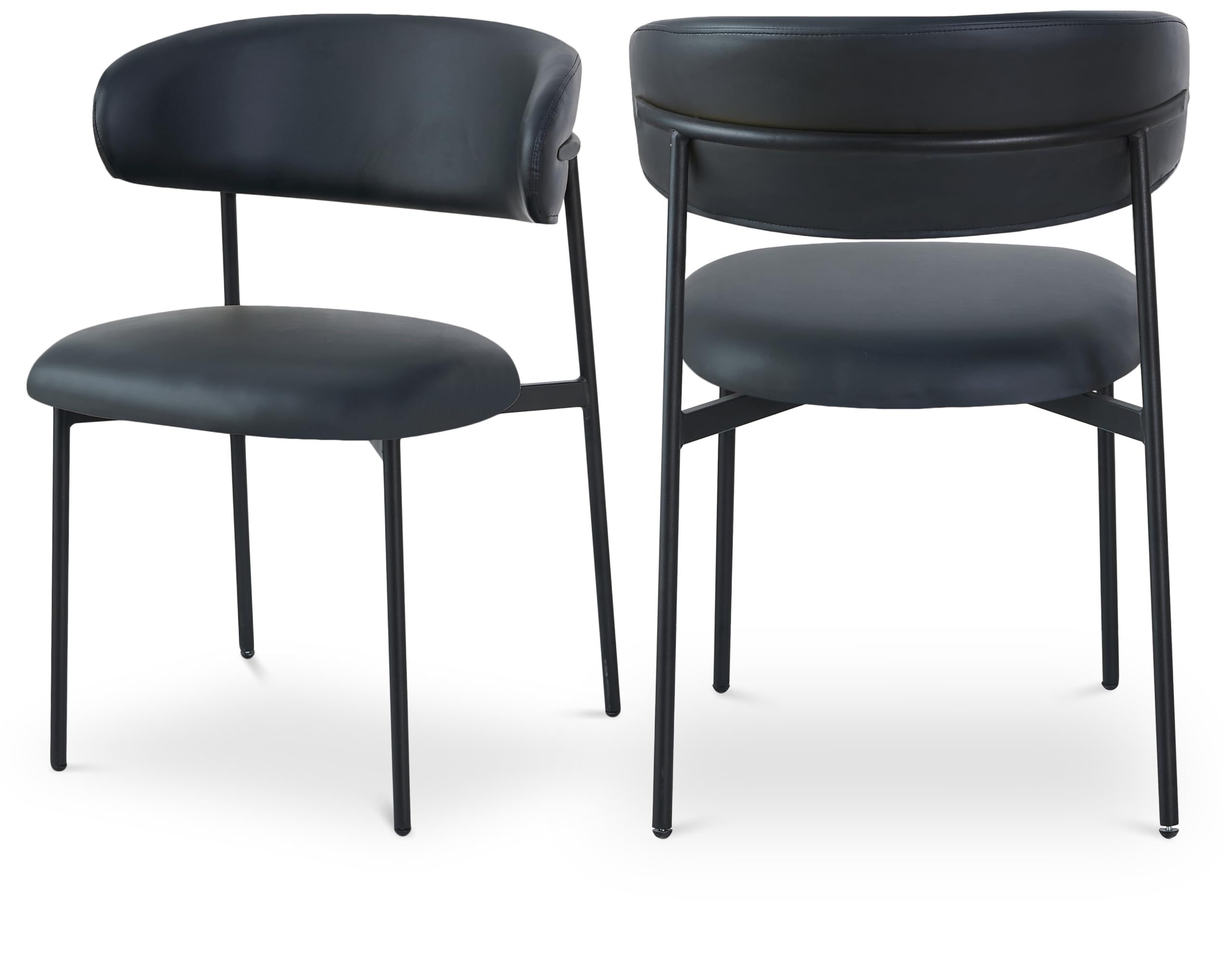 Amazon.com - Meridian Furniture 760Black-C Lupita Collection Modern ...