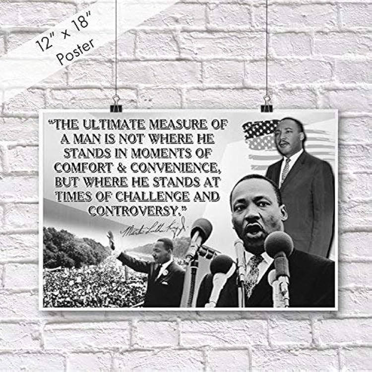 Dr. Martin Luther King Jr Civil Rights Quote Poster Philippines | Ubuy