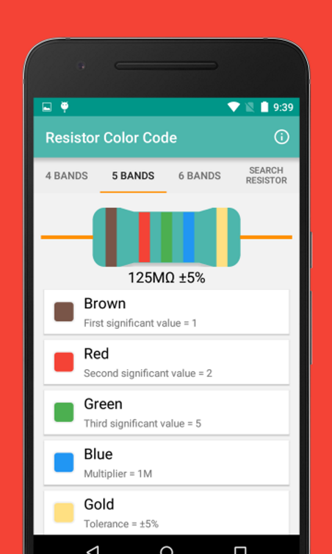 Resistor Color Code - App on Amazon Appstore