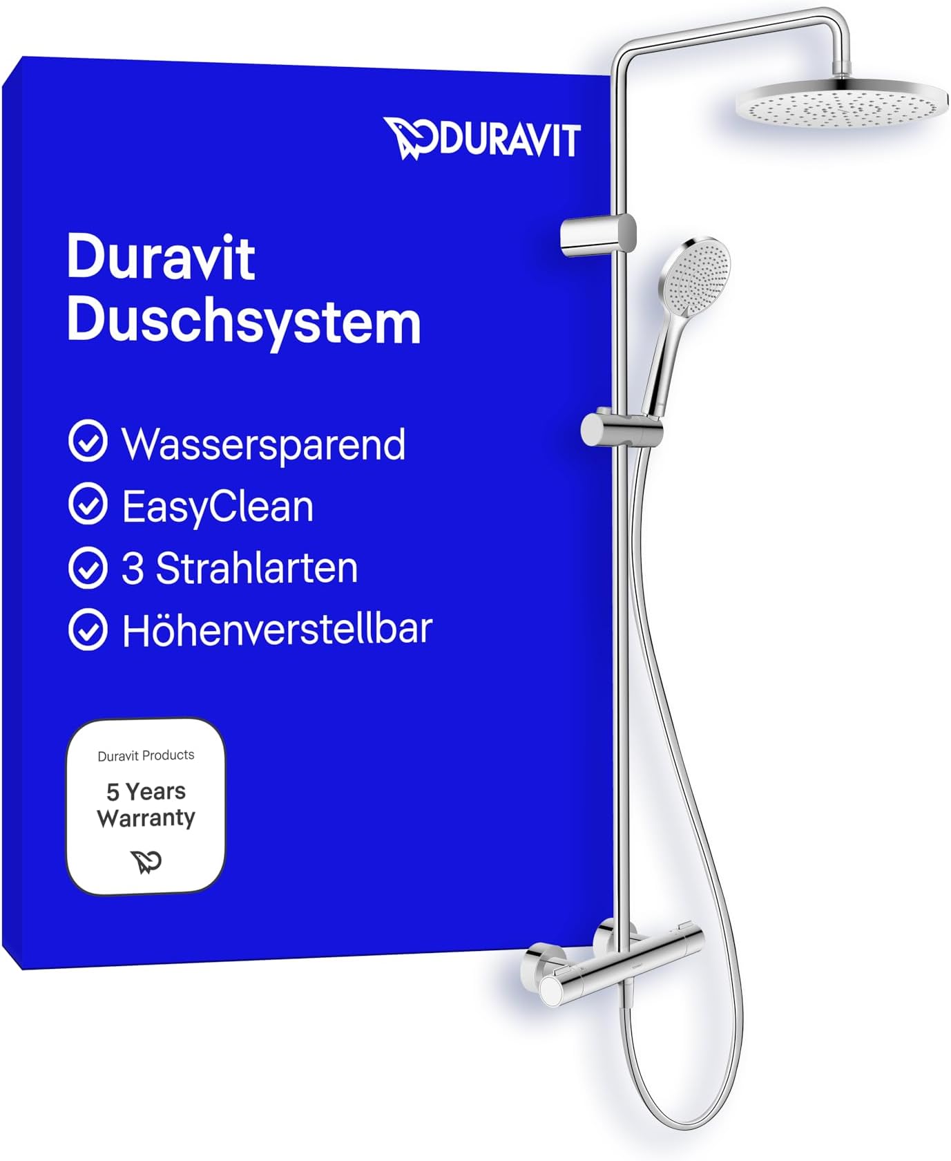 Ideal Standard A5686AA Brausekombination Idealrain mit CeraTherm 100 ...