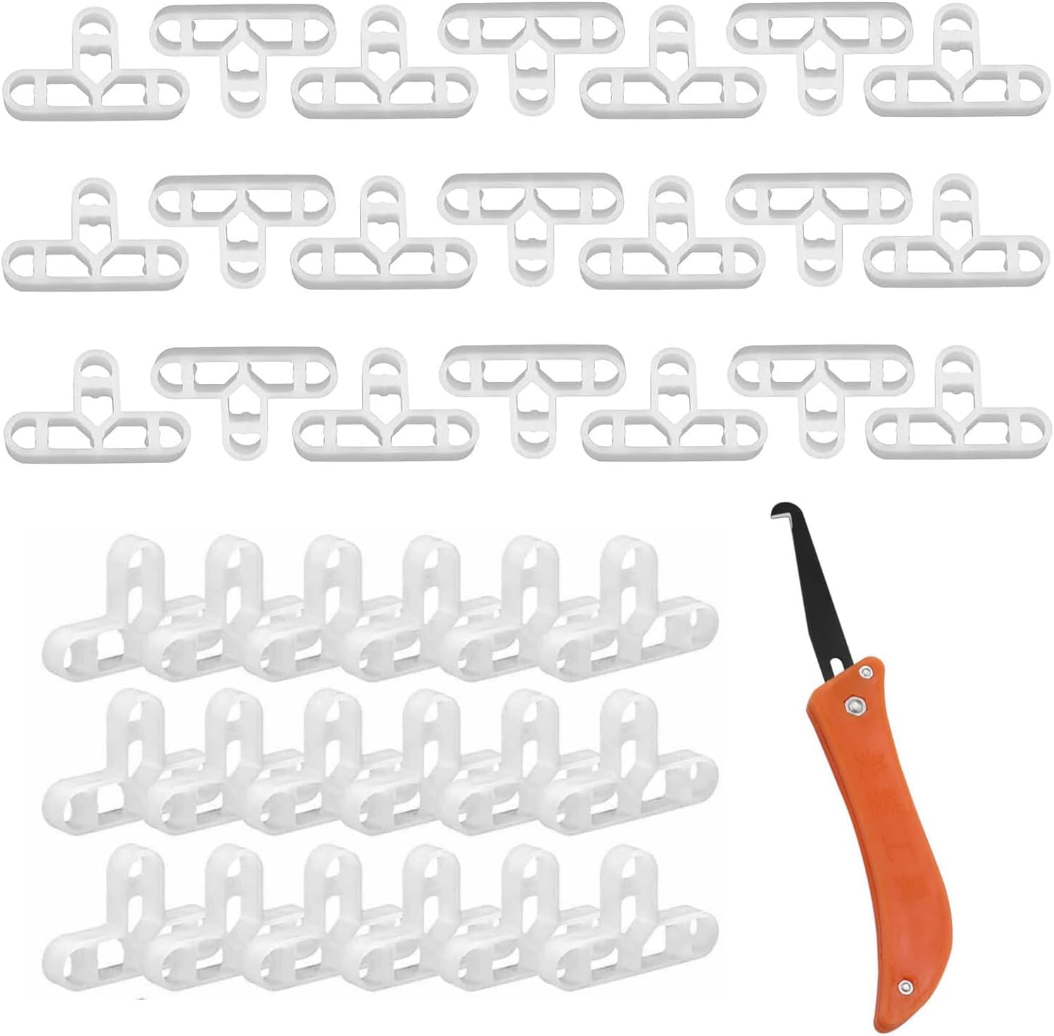 200 Pcs Tile Spacers + Gap Removal Tools, 10mm Tile Spacers Slab Brick ...